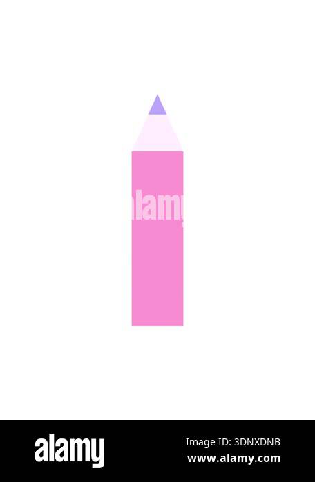 popping motion animation of pencil Stock Video Footage - Alamy