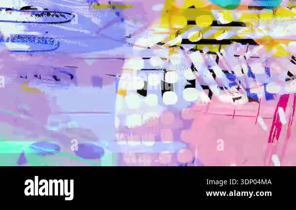 Pastel abstract grunge background, hand drawn scribble strokes, analog ...