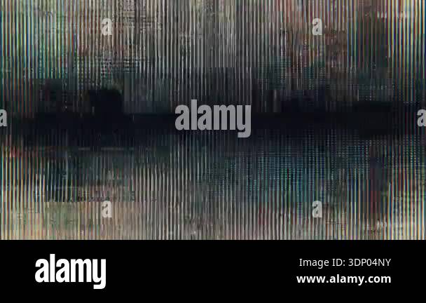 Muted striped analog texture, vertical scanlines blur, faded film ...
