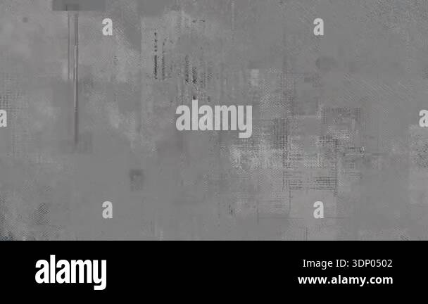 Gray analog glitch texture background, monochrome grunge noise surface ...