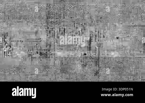 Monochrome analog glitch texture dense Stock Videos & Footage - HD and ...