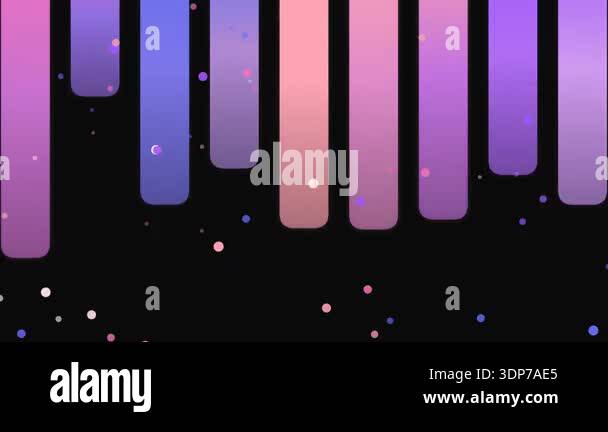 Equalizer music sound waves visualizer colorful gradient bars audio ...