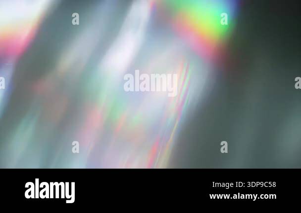 iridescent abstract blur, holographic rainbow interference glow, soft ...
