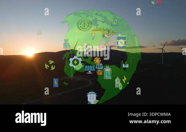 Environmental technology concept. Sustainable development goals. SDGs ...