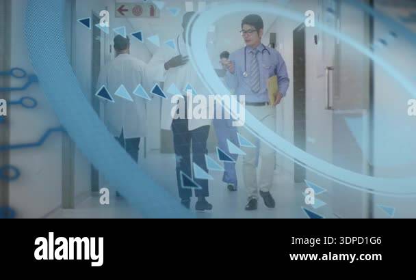 After hug sparking arrows doctors tapping devices and converging for ...