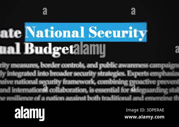 National security strategies improve safety via border controls and ...