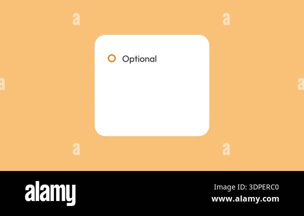 Minimalist checklist with optional recommended required options ...