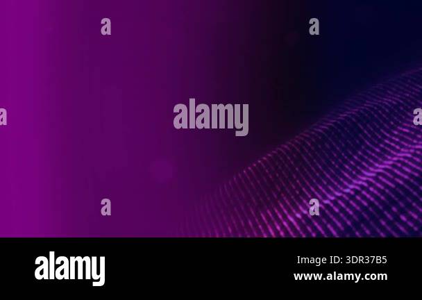 Animation of purple glitter over purple background. shapes, colour and ...
