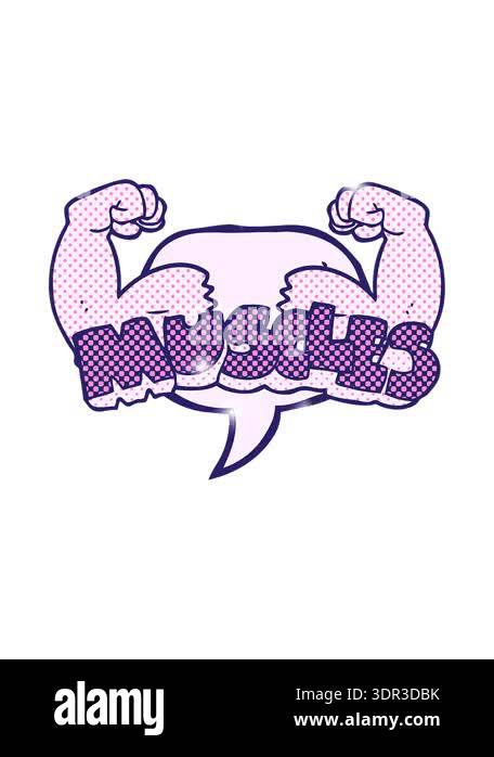 glitter effect animation of freehand drawn comic book speech bubble ...