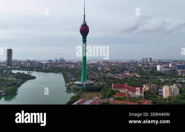 Colombo, Sri Lanka September 24, 2025: A dynamic hyperlapse capturing ...