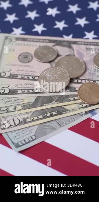 Cash, US dollar currency, financial and business flows. US dollar cash ...