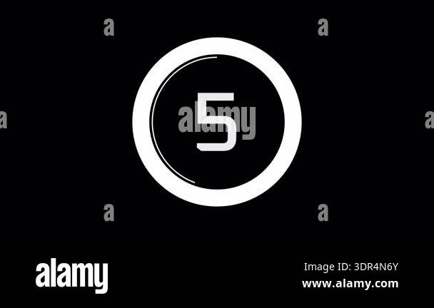 Second countdown timer animation Stock Videos & Footage - HD and 4K ...
