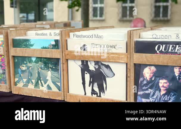 Vintage record album covers Stock Videos & Footage - HD and 4K Video ...