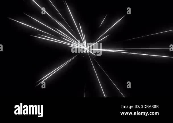 Abstract warp speed or hyperspace travel visual animation. Seamless ...