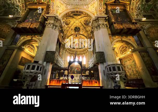 Panorama prayer hall medieval basilica Stock Videos & Footage - HD and ...