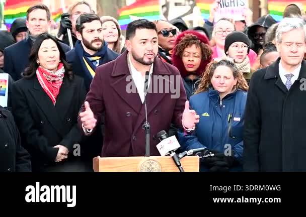 LGBTQ Protest Against Trump for the Removal of the Rainbow flag at ...