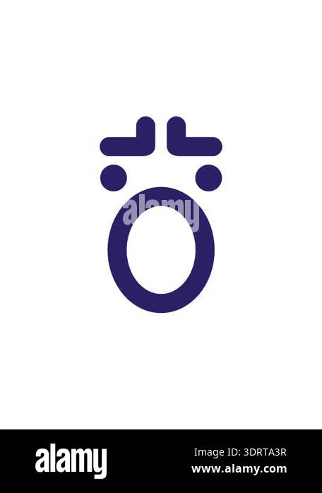 radioactive glowing animation of simple shouting face icon Stock Video ...