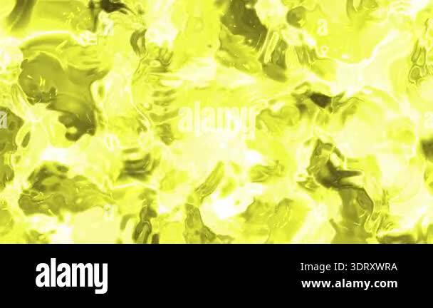 Abstracts Plastic Water, Abstract Yellow Liquid Substance Animation ...