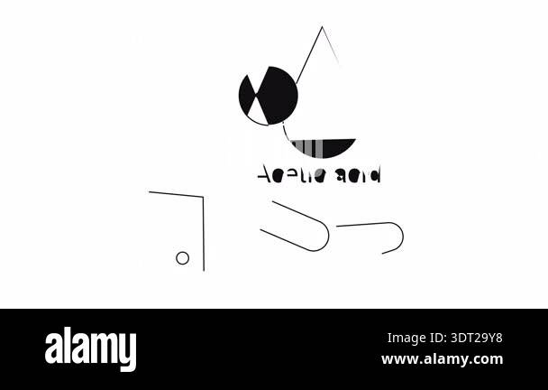 An illustration of acetic acid, highlighting safety precautions and ...