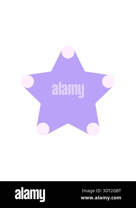 starburst effect animation of star decorative element Stock Video ...