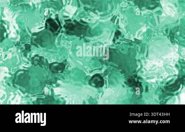 Abstracts Plastic Water A, Abstract Fluid Animation of Green Liquid ...