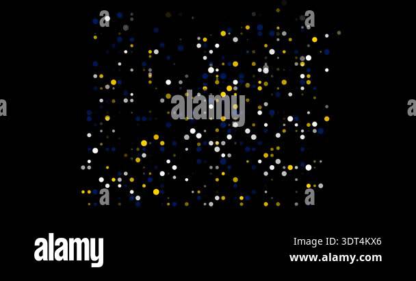 Clean Falling Dots Oregon Map Reveal Stock Video Footage - Alamy