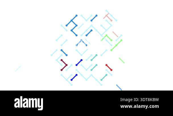 Global Network Lines Germany Map Animation Formation Stock Video ...