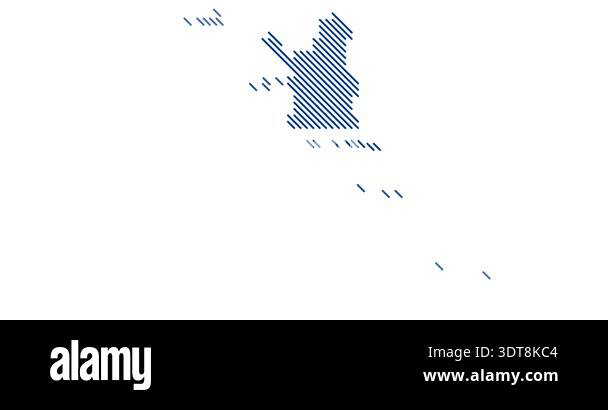 Professional Diagonal Slide Animation Showing Finland Map Stock Video ...