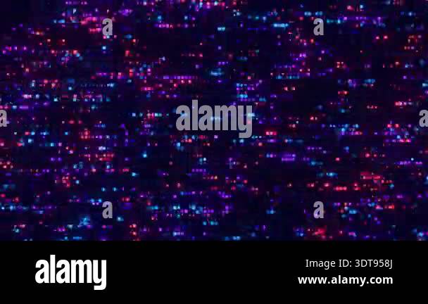 High-tech big data processing animation. Ai, artificial intelligence ...