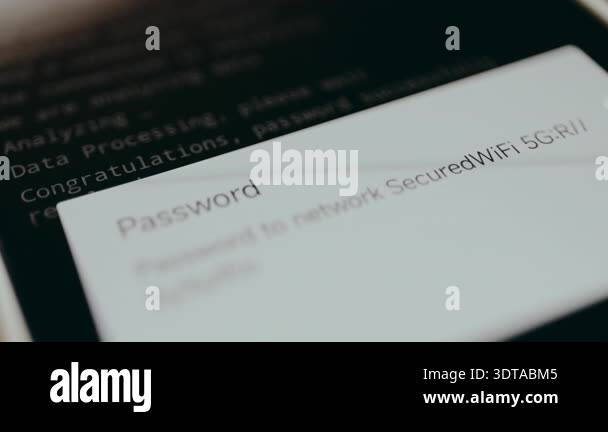 Wi Fi password cracking commands, Wi Fi password recovery notification ...