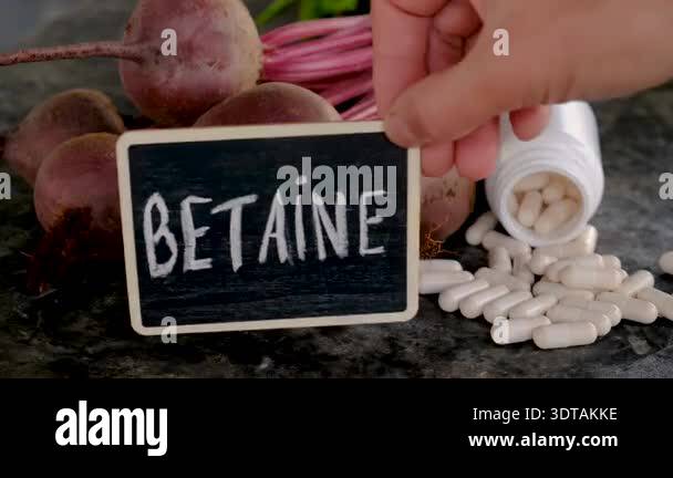 Beets contain betaine on the table. Selective focus. food Stock Video ...