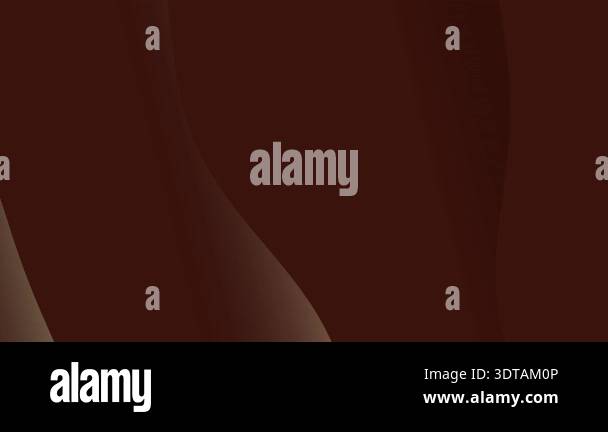 Deep Maroon Brown Gradient Soft Wave Motion Background for Professional ...
