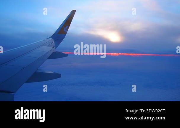 Istanbul, Turkiye - January 24, 2026: Pegasus Airlines Plane Wing Over ...