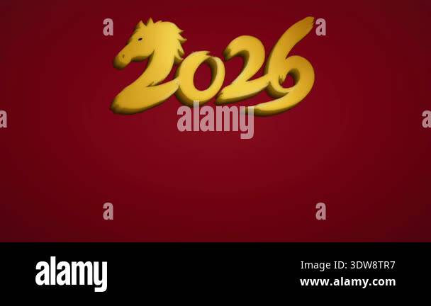 Happy chinese new year 2026 year of the fire horse celebration ...