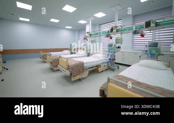 Modern resuscitation room hospital beds Stock Videos & Footage - HD and ...