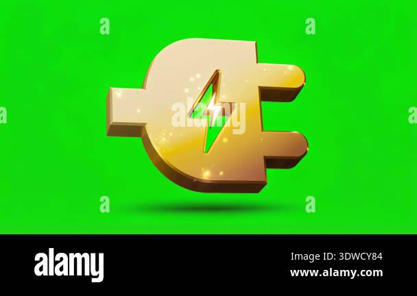 A golden Bitcoin symbol with a lightning bolt, representing fast ...