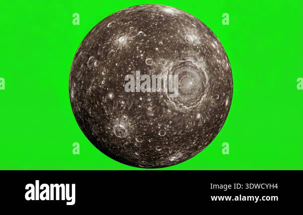 A detailed view of Mercury, the smallest planet in our solar system ...