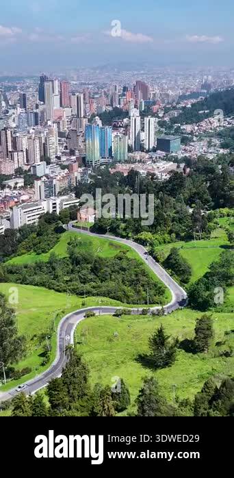 Bogota Skyline At Bogota In District Capital Colombia. High Rise ...