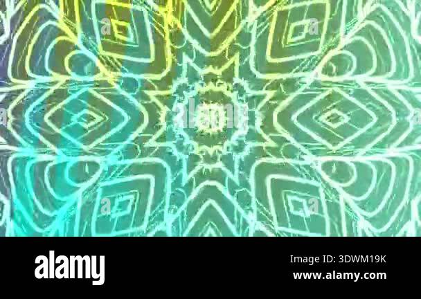 Abstracts Twirls Kaleidoscope A, Animated kaleidoscopic pattern with ...