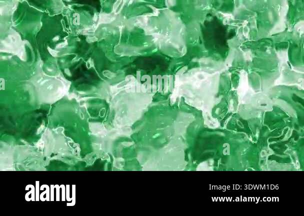 Abstracts Plastic Water B, Mesmerizing Abstract Green Liquid Surface ...