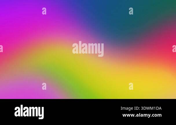 Vibrant colors blend and fade smoothly in a gradient background ...