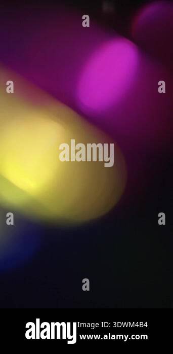 Modern Minimalist Light Reveal with Chromatic Aberration. High quality ...