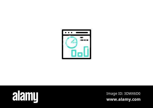 Statistics Animated Icon Professional animated icon designed for modern ...