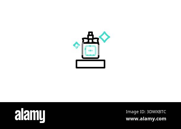 Perfume Animated Icon Professional animated icon designed for modern ...