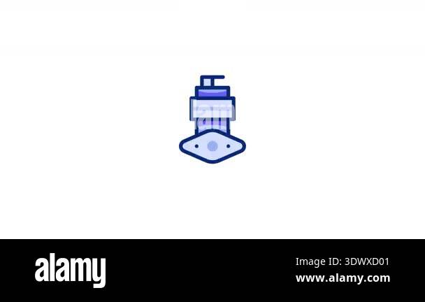 Motor Animated Icon Professional animated icon designed for modern ...
