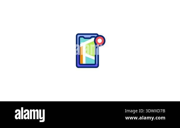 Navigation Animated Icon Professional animated icon designed for modern ...