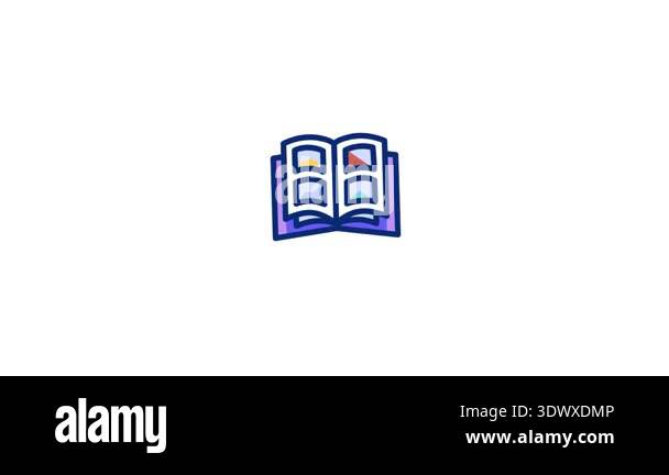 Photobook Animated Icon Professional animated icon designed for modern ...