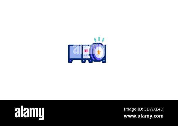 Projector Animated Icon Professional animated icon designed for modern ...