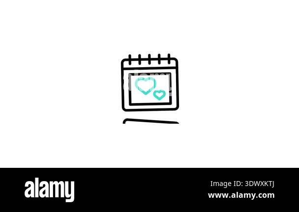Calendar Animated Icon Professional animated icon designed for modern ...