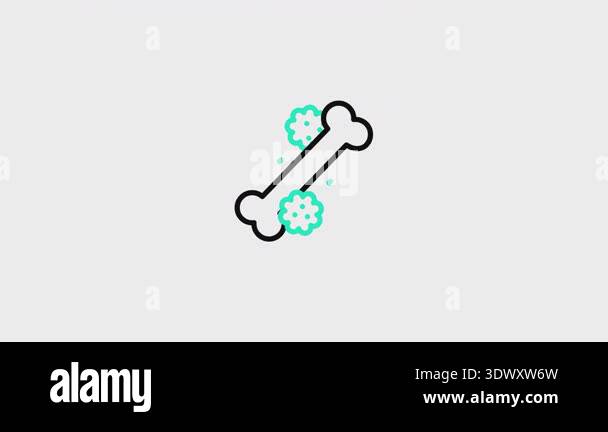 Bone Cancer Animated Icon Professional animated icon designed for ...